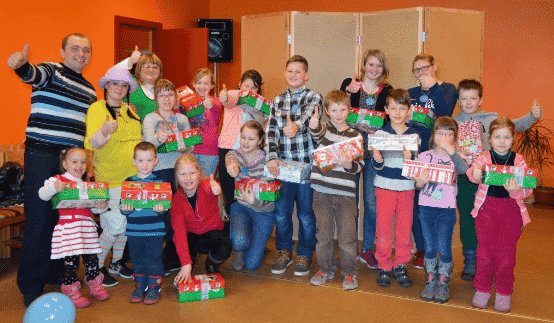 Shoebox Thank You | News | Wathall's Funeral Directors